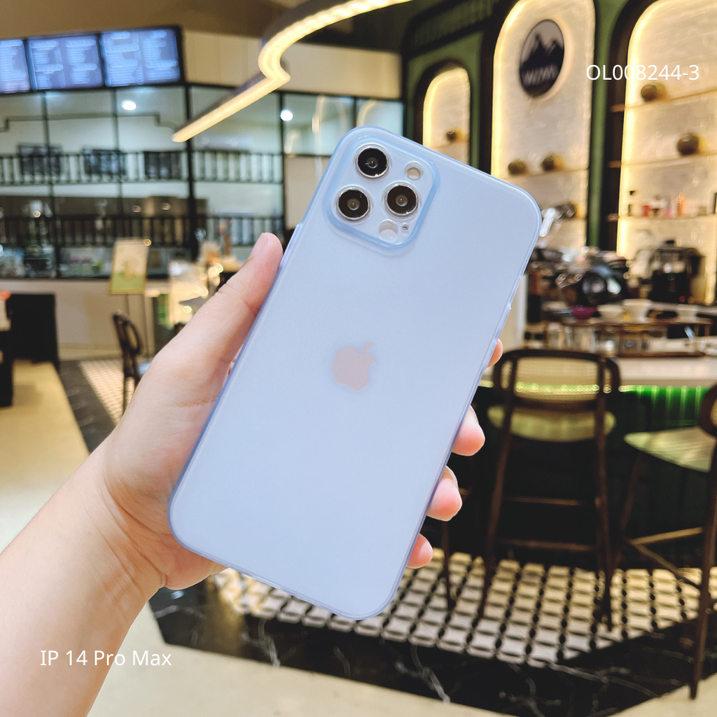 Ốp IP 14 Pro Max dẻo nhám trơn