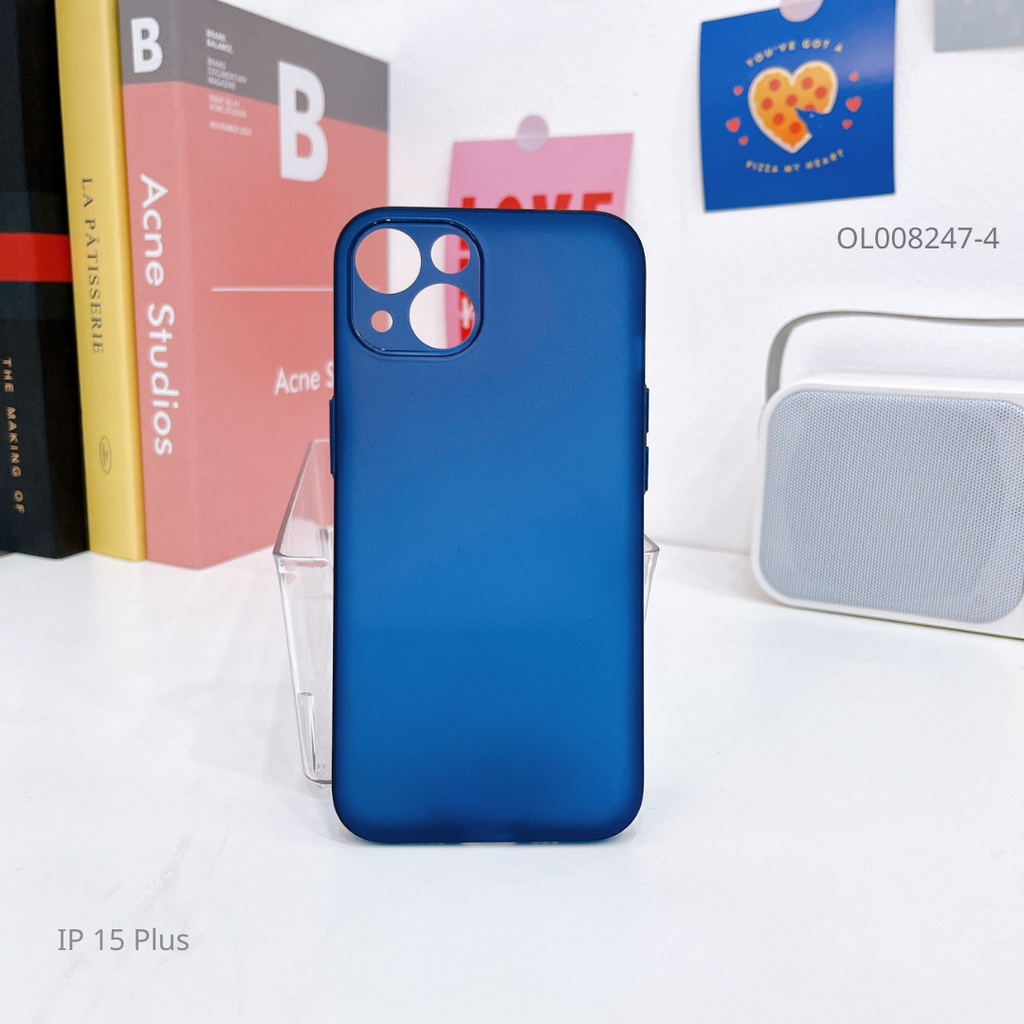 Ốp IP 15 Plus dẻo nhám trơn