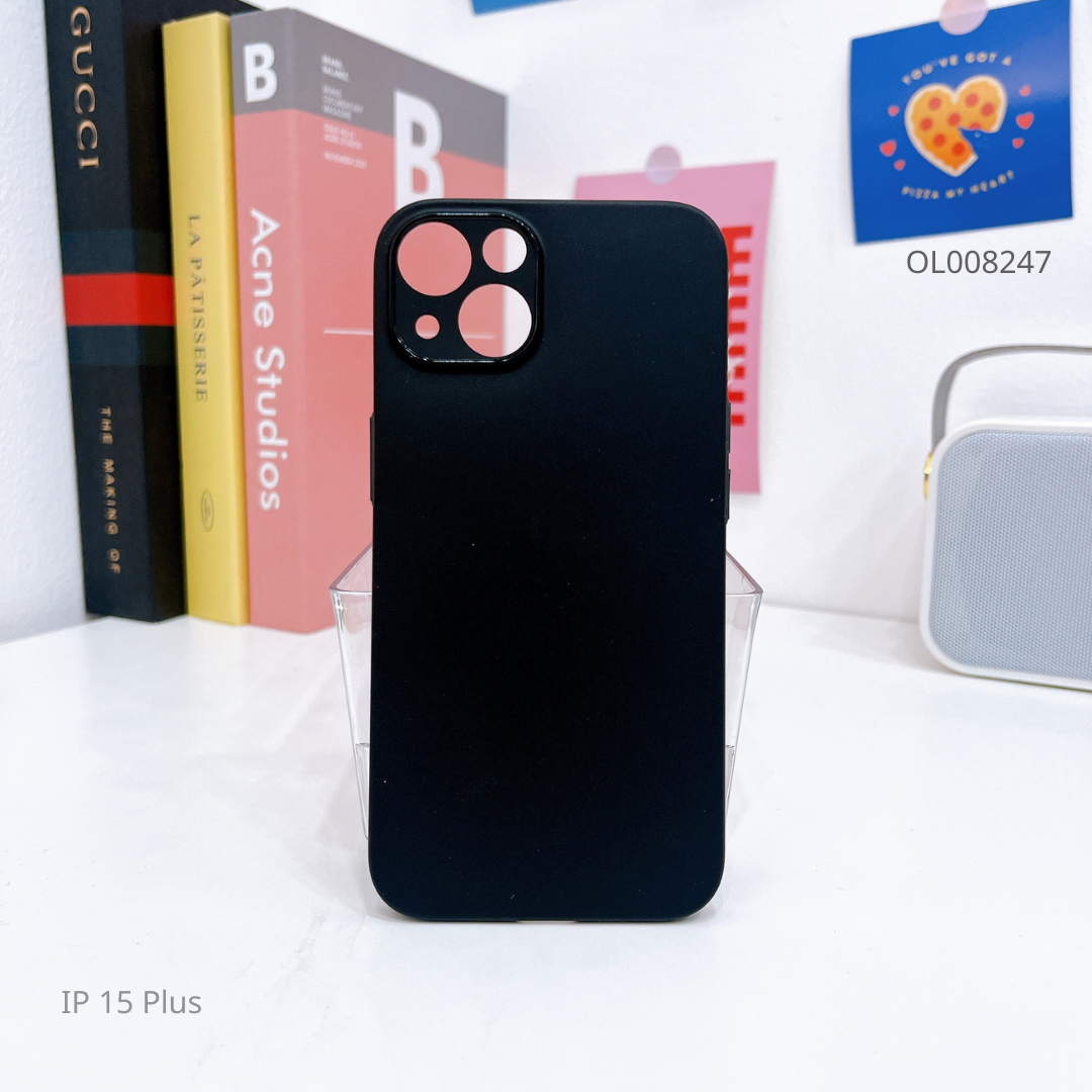 Ốp IP 15 Plus dẻo nhám trơn