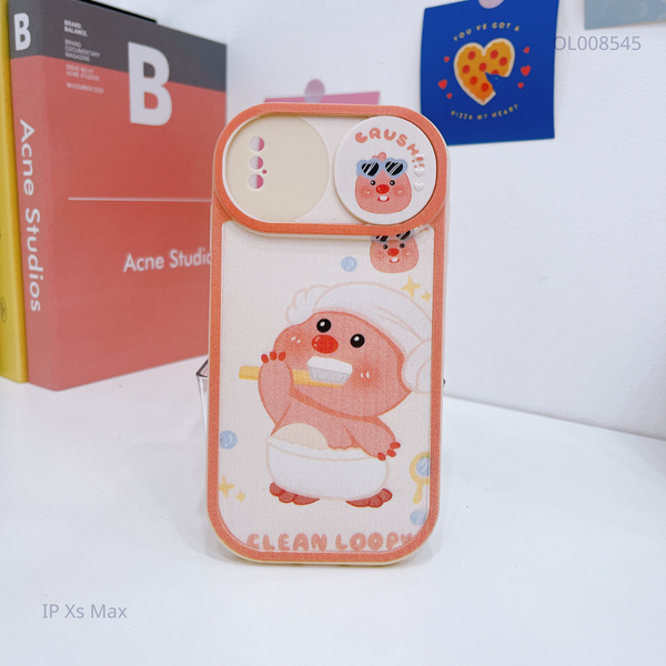 Ốp IP Xs Max dẻo in Clean Loopy trượt camera