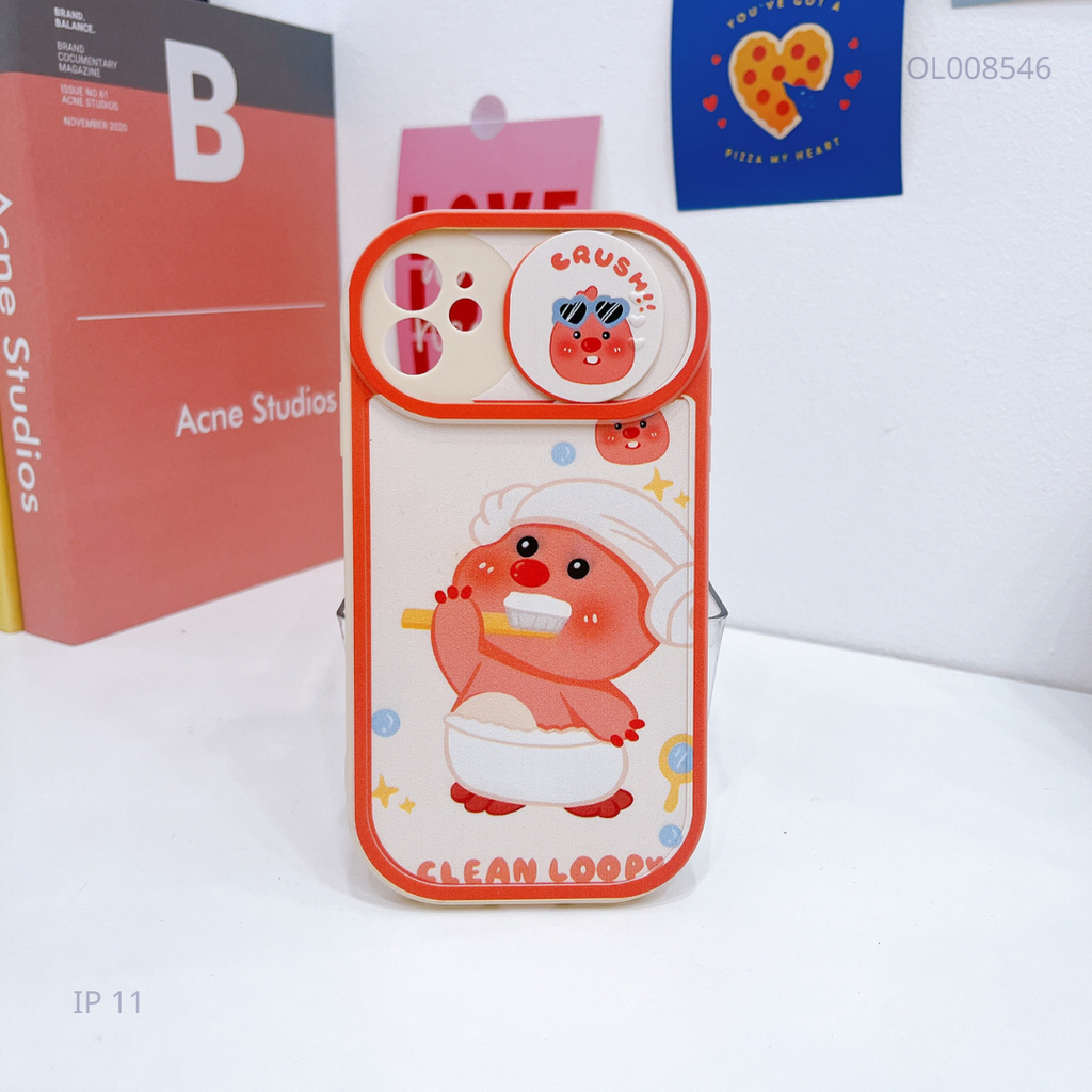 Ốp IP 11 6.1 dẻo in Clean Loopy trượt camera