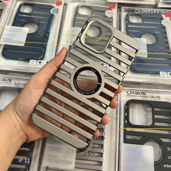 **Ốp IP 11 Likgus tản nhiệt sọc ngang rỗng