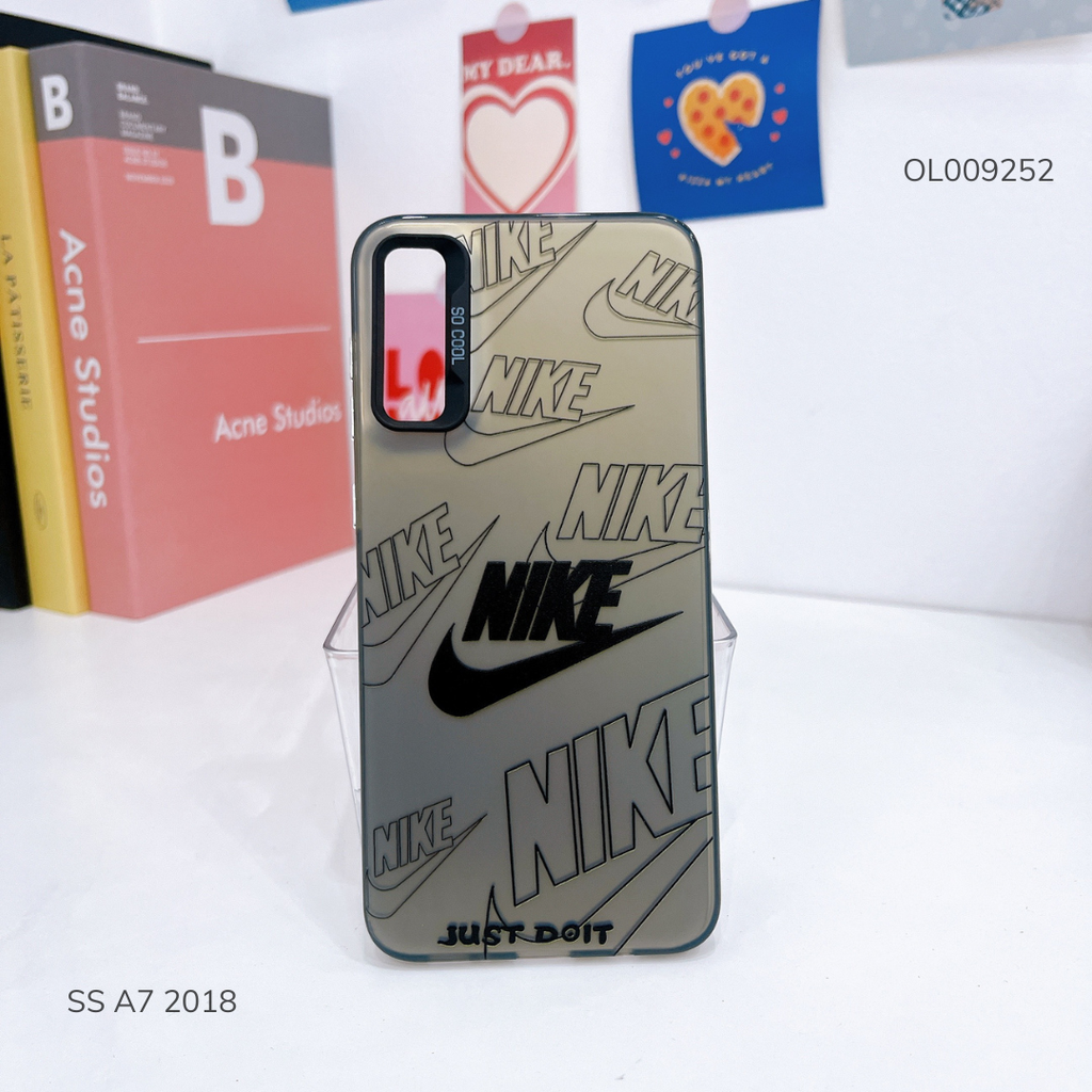 Ốp SS A7 2018 tráng bạc Nike Just do it nút bạc