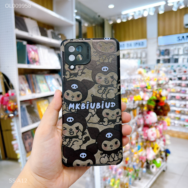 Ốp SS A12 giả da lộn Kuromi MKbiubiu