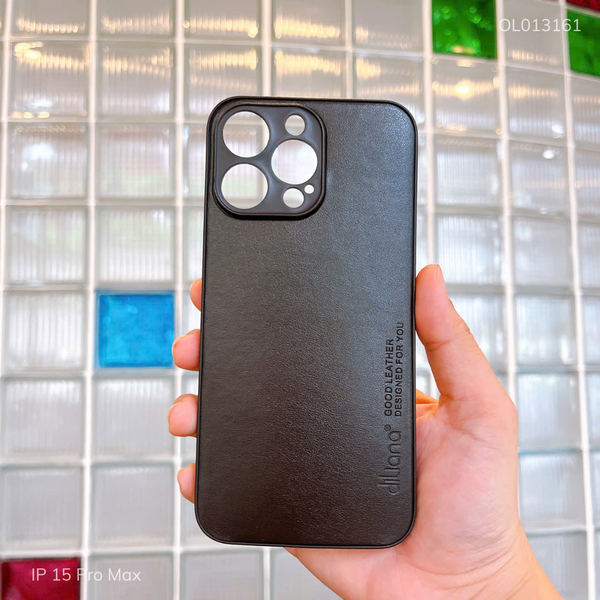 ** Ốp IP 15 Pro Max vân giả da Diliana