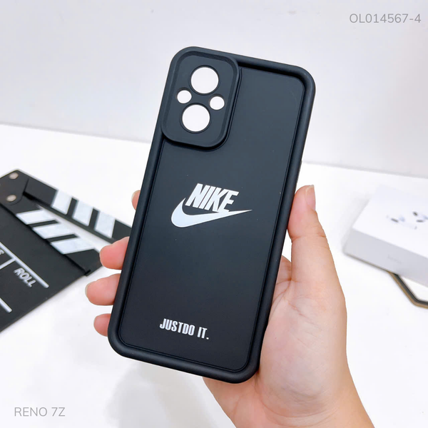 Ốp Reno 7Z dẻo đen Nike Just Do It
