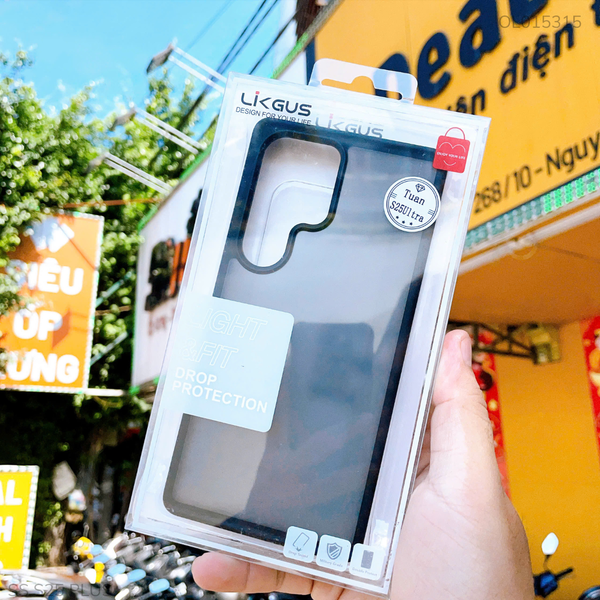 ** Ốp SS S25 Plus Likgus lưng nhám viền màu