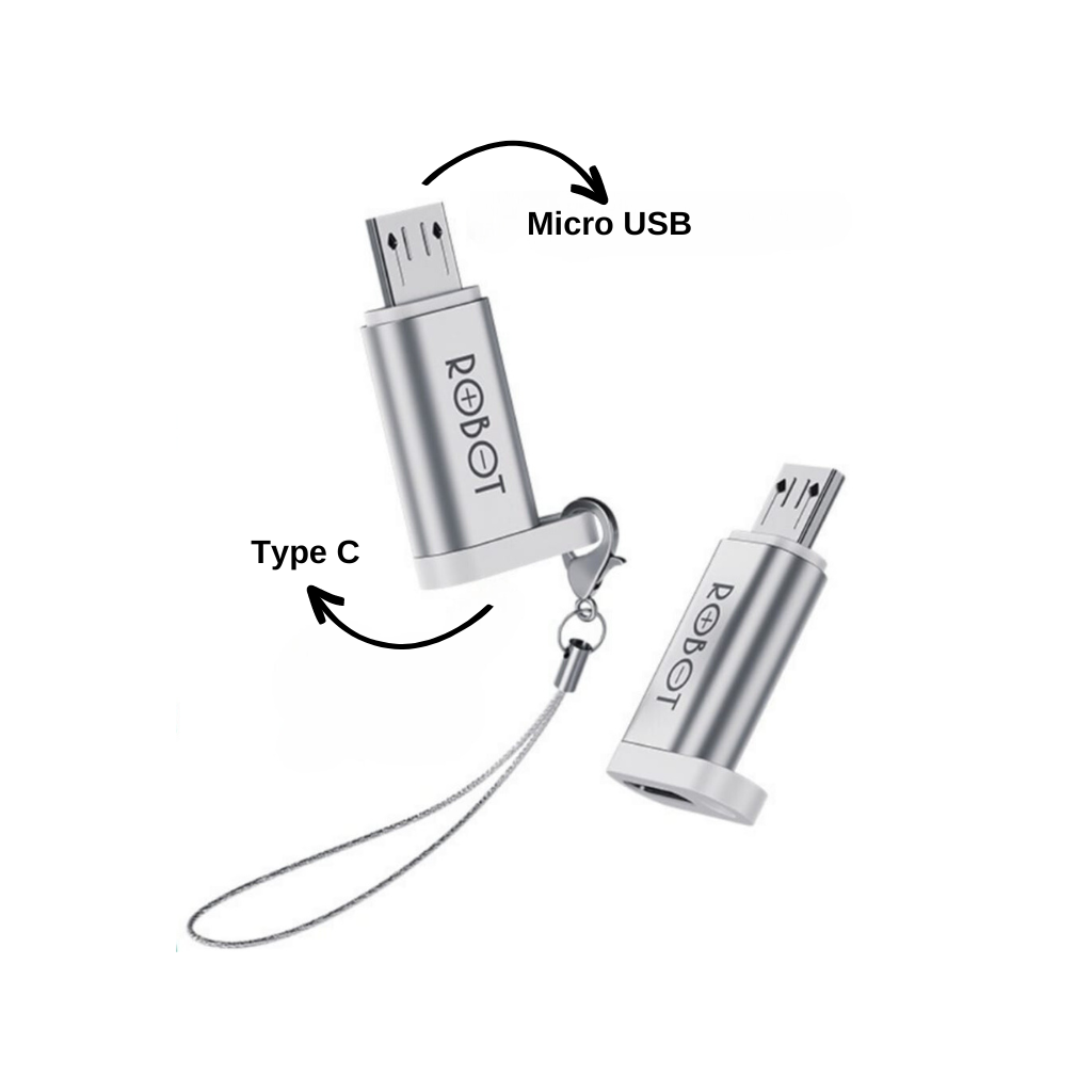 **OTG Type C To Micro Robot RT-OTG02