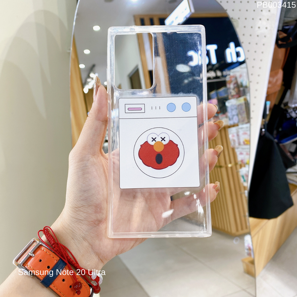 **Ốp SS Note 20 Ultra dẻo trong Elmo đỏ