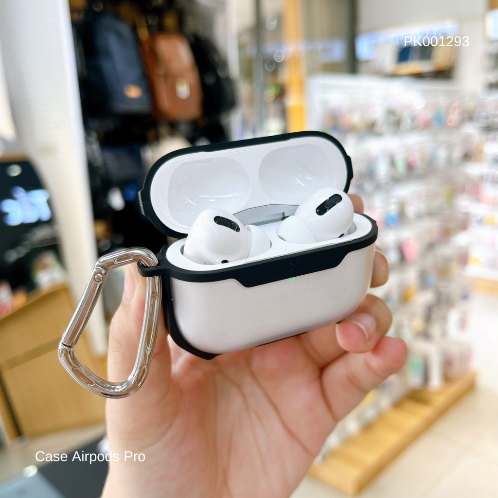Case Airpods Pro Xundo trong nhám viền màu