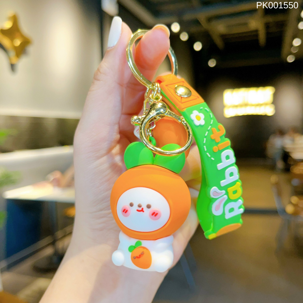 **Móc khóa Thỏ con Cà Rốt