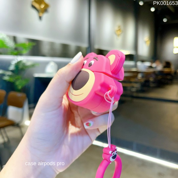 **Case Airpods Pro dẻo mặt Lotso