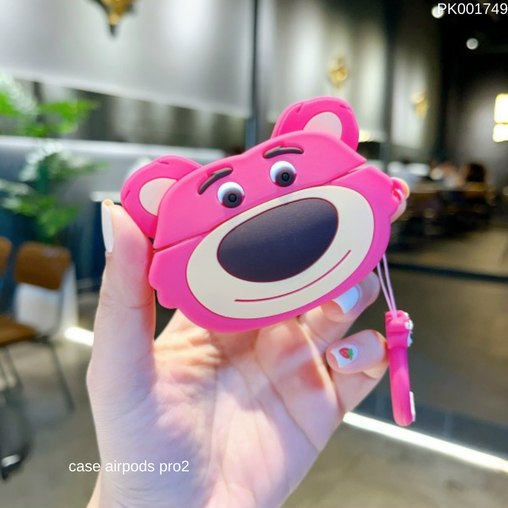 **Case Airpods Pro 2 dẻo mặt Lotso