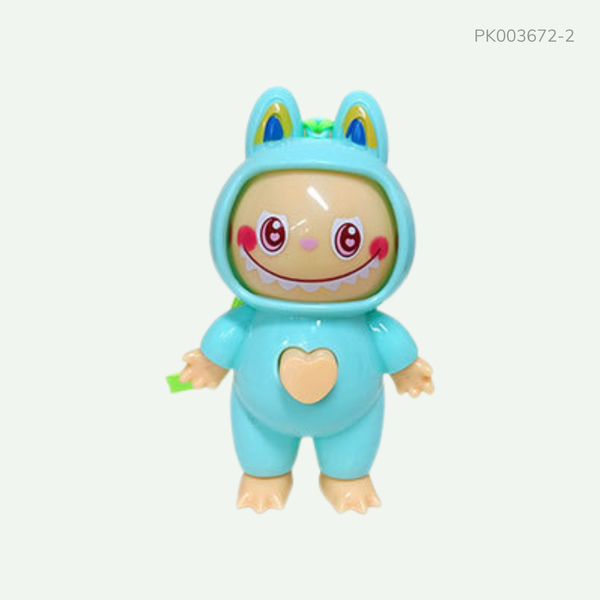 ** Móc khóa Labubu đổi mặt