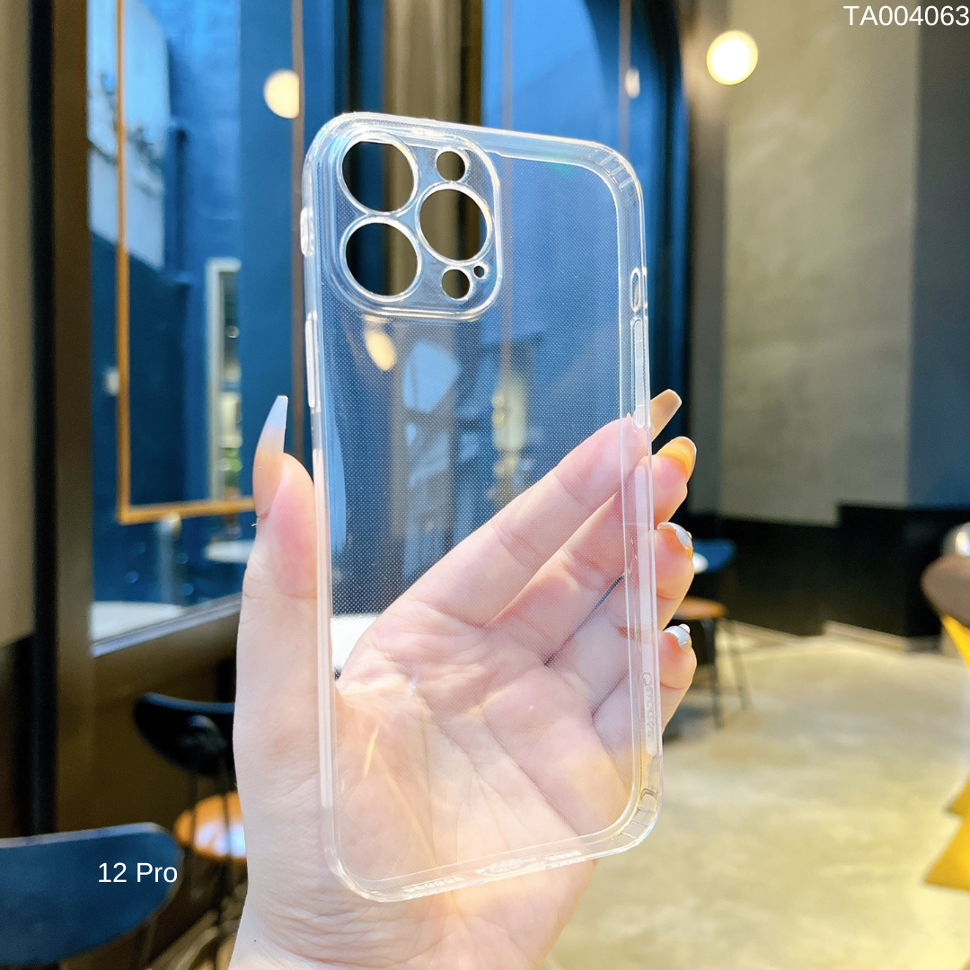 **Ốp IP 12 Pro 6.1 dẻo trong Vu/dada/trong khác