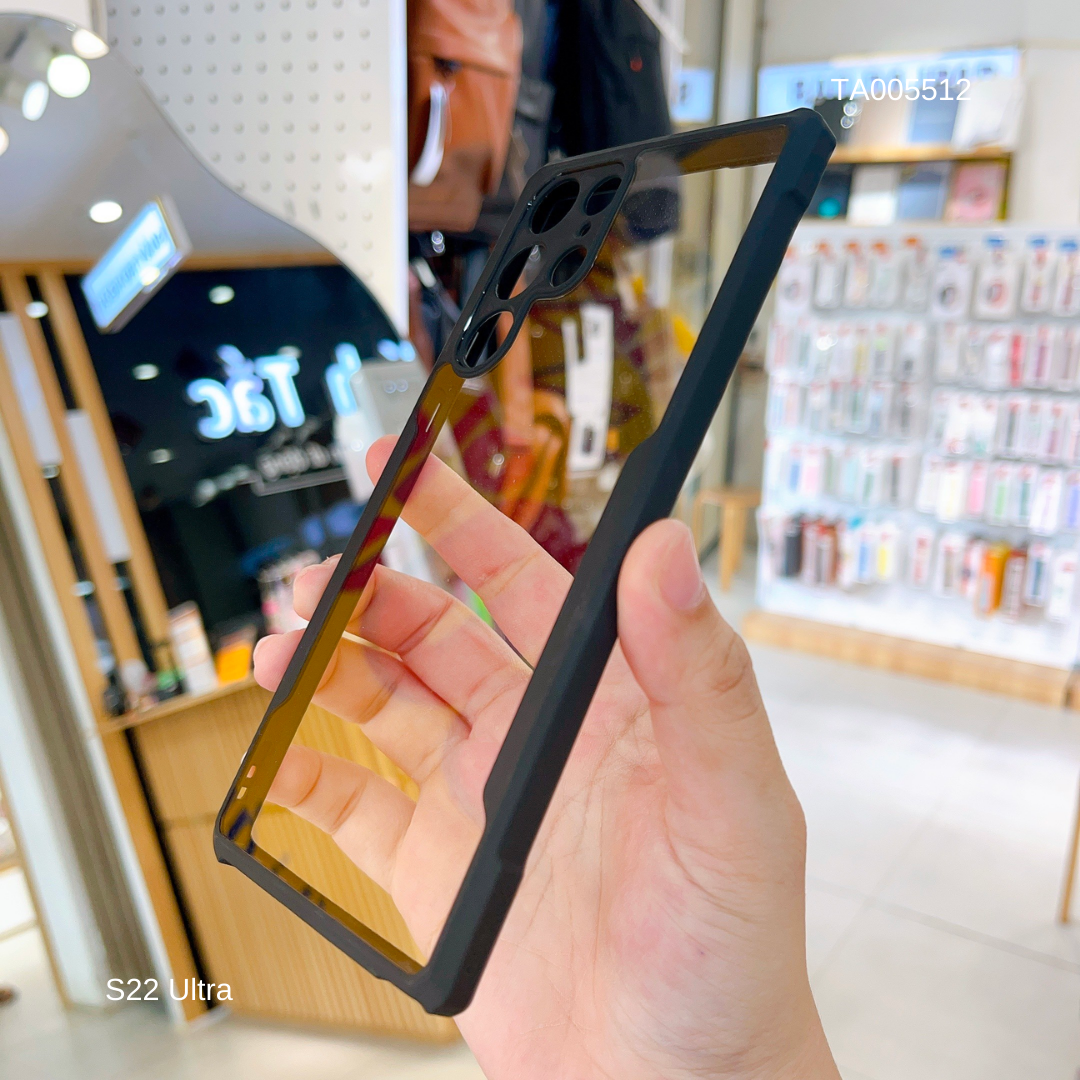 **Ốp SS S22 ultra XUNDO lưng trong viền màu chống sốc