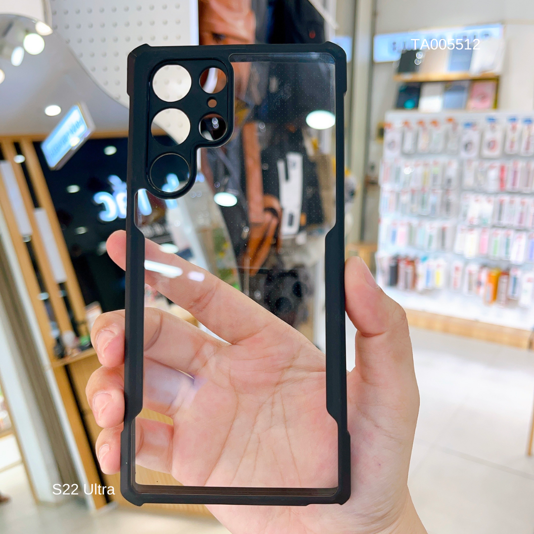 **Ốp SS S22 ultra XUNDO lưng trong viền màu chống sốc