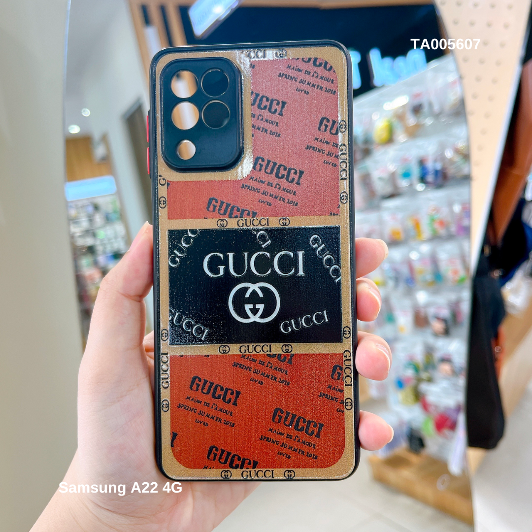 **Ốp SS A22 4G Lưng cứng logo LV/GUCCI/CHANNEL