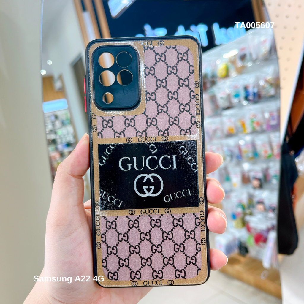 **Ốp SS A22 4G Lưng cứng logo LV/GUCCI/CHANNEL