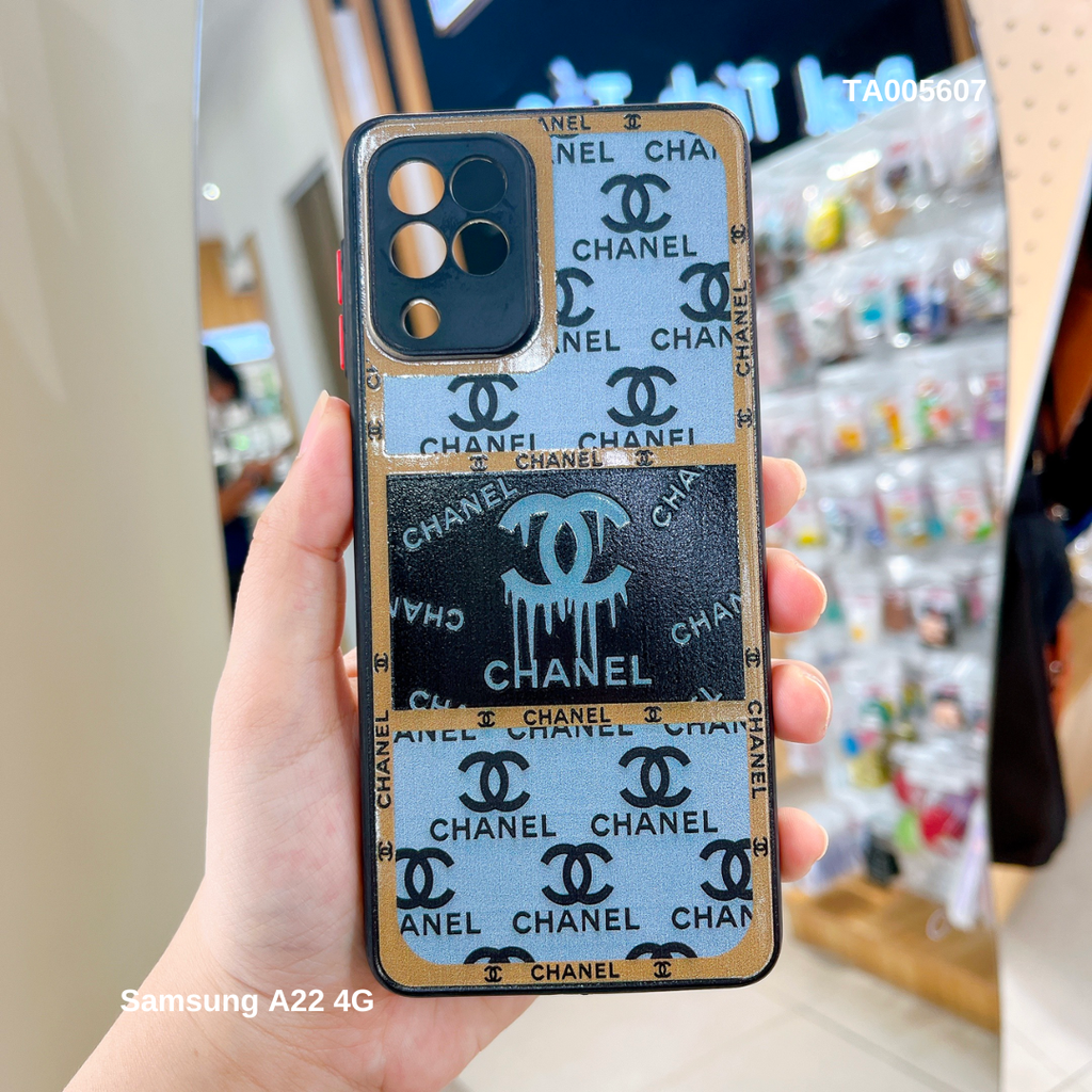 **Ốp SS A22 4G Lưng cứng logo LV/GUCCI/CHANNEL