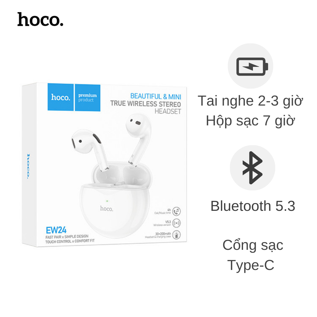 Tai nghe bluetooth Hoco EW24