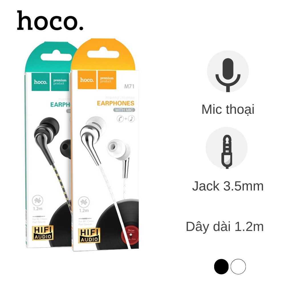 Tai nghe dây Hoco M71