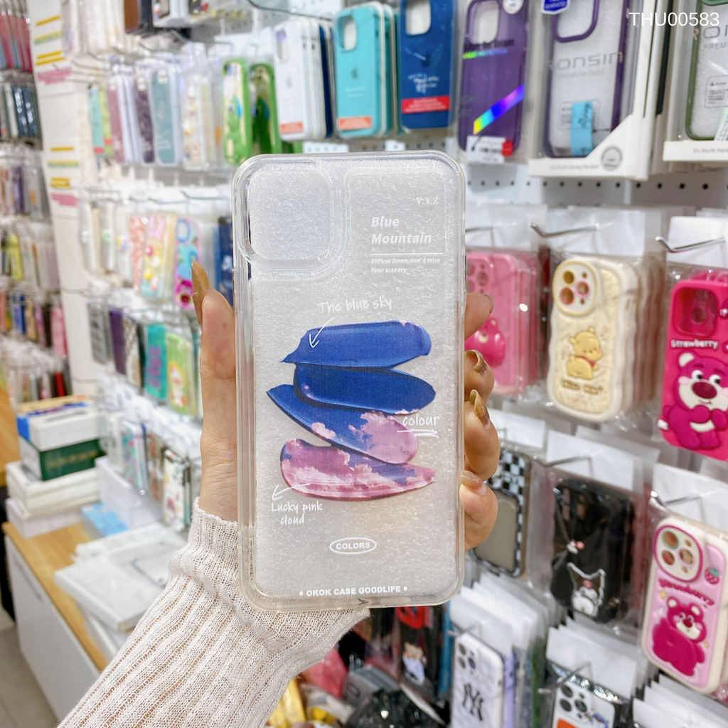 **Ốp IP 11 Pro Max Dẻo trong BLUE MOUNTAIN COLORS