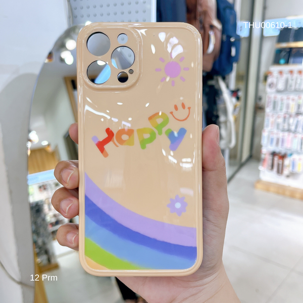 Ốp 12 Pro Max lưng cứng viền dẻo nhiều hình