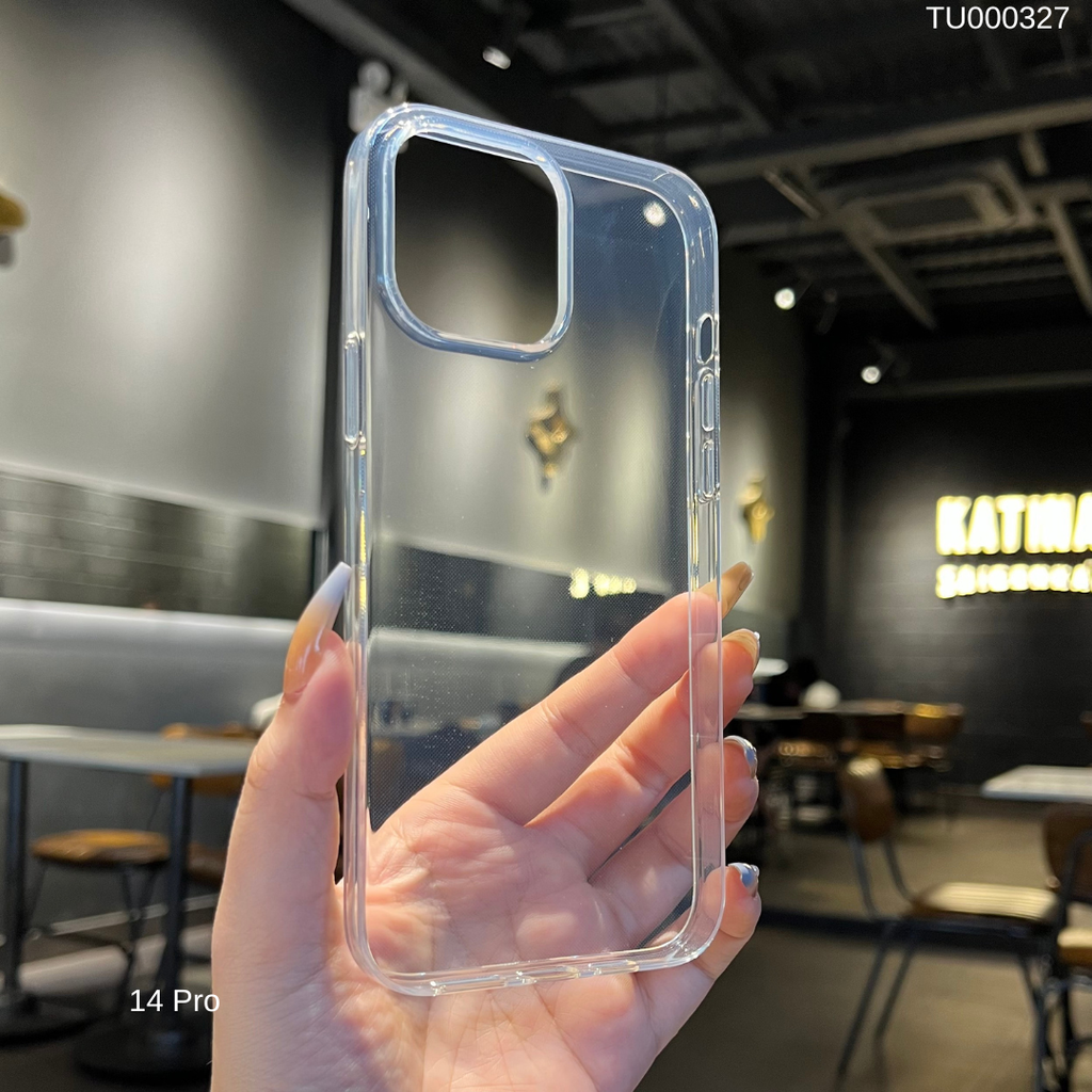 **Ốp IP 14 Pro dẻo trong ZGA