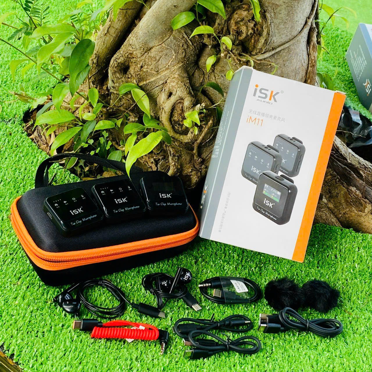 **Micro thu âm cài áo ISK IM11