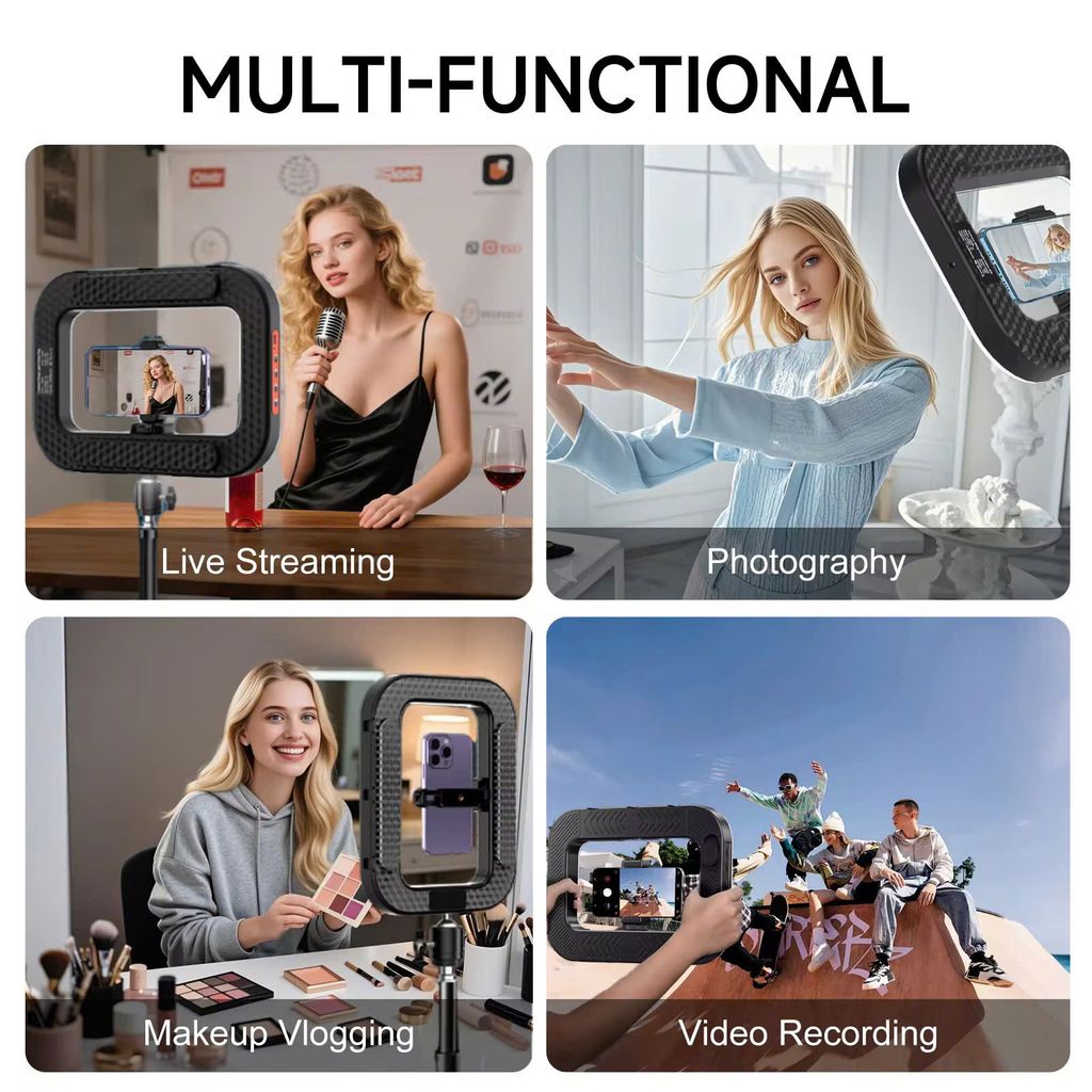 Đèn Led trợ sáng YM200 tích điện cầm tay