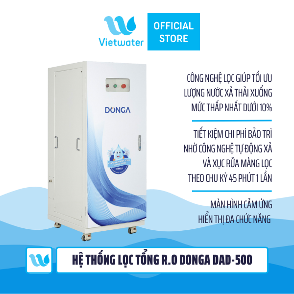 Hệ thống lọc tổng R.O VIETWATER DAD-500 – Thiết bị lọc Vietwater