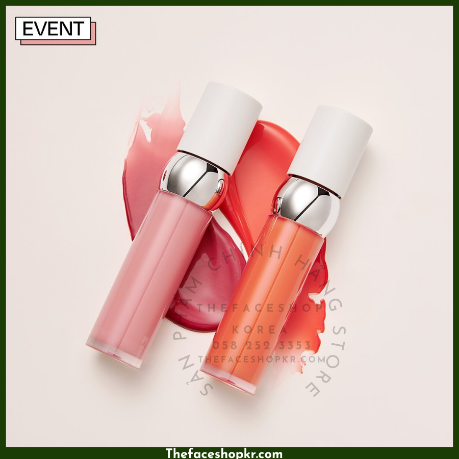 Son tint mịn mượt tạo độ căng mọng fmgt NEW BOLD SHEER GLOW TINT 4.2g – The Face Shop