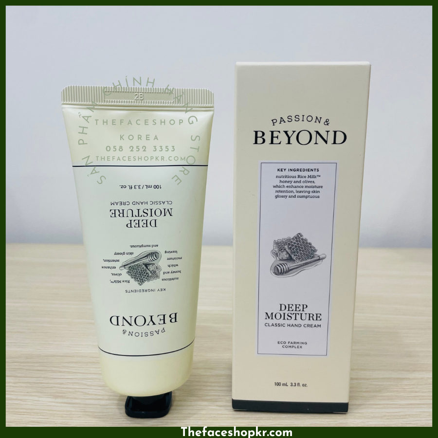 Kem Dưỡng Mềm Mại Da Tay BEYOND DEEP MOISTURE CLASSIC HAND CREAM 100ML ...