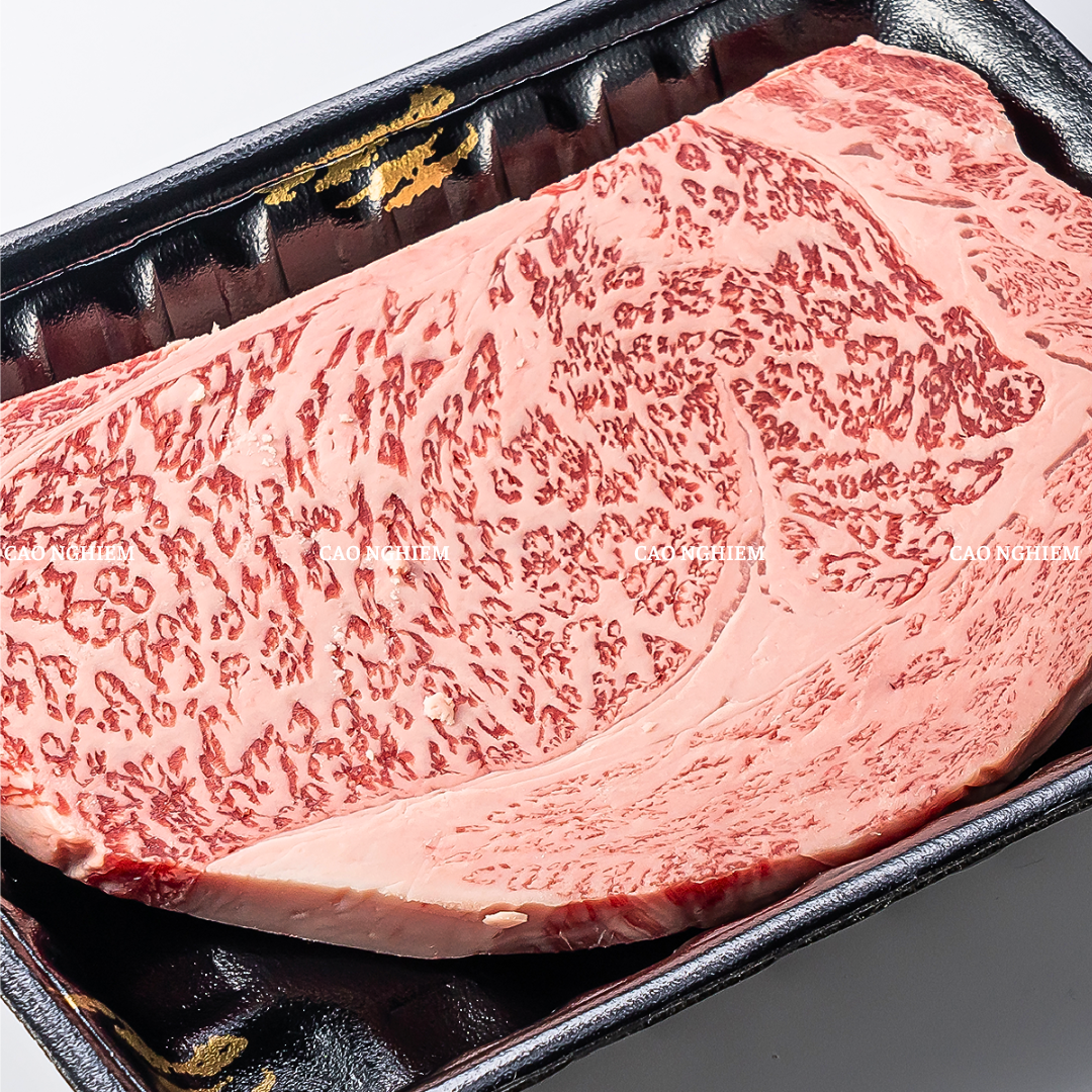 Thăn lưng thịt bò Wagyu Nhật A5 MB12 Kagoshima – Cao Nghiêm Foods