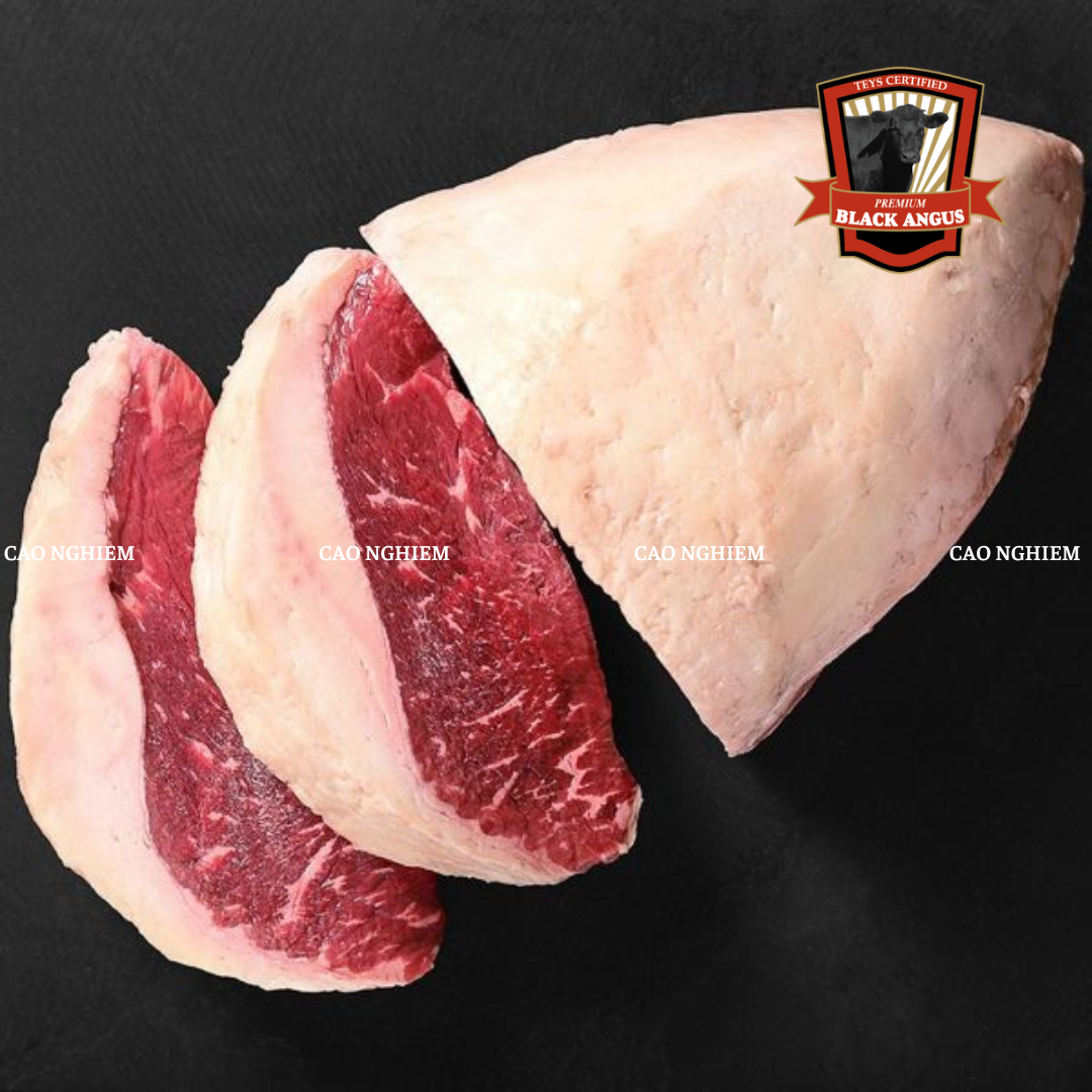 Nắp mông thịt bò Black Angus Teys Certified Premium MB2+ – Cao Nghiêm Foods