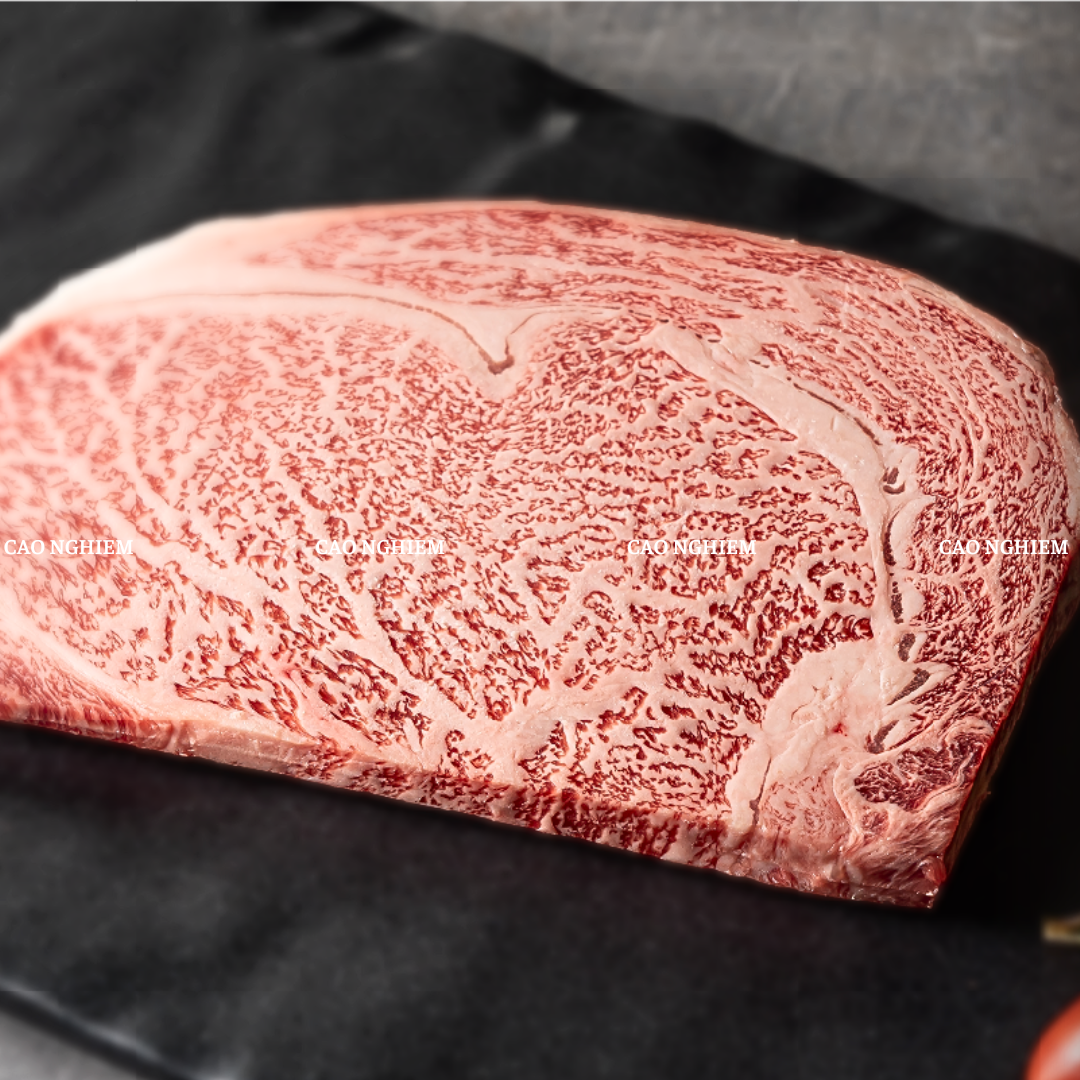 Thăn lưng thịt bò Wagyu Nhật A5 MB12 Kagoshima – Cao Nghiêm Foods