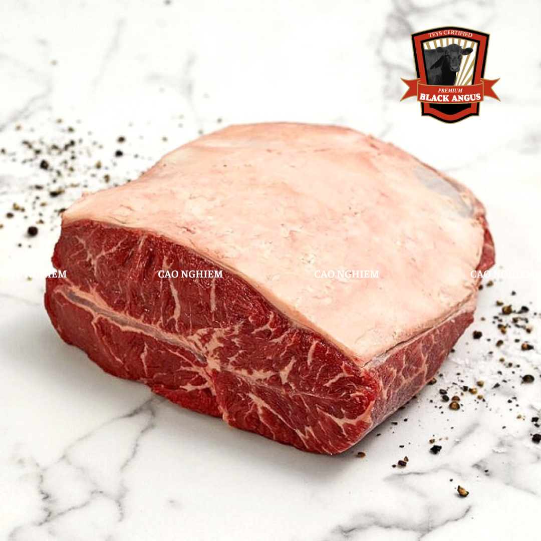 Lõi Vai Thịt Bò Black Angus Teys Certified Premium MB2+ – Cao Nghiêm Foods