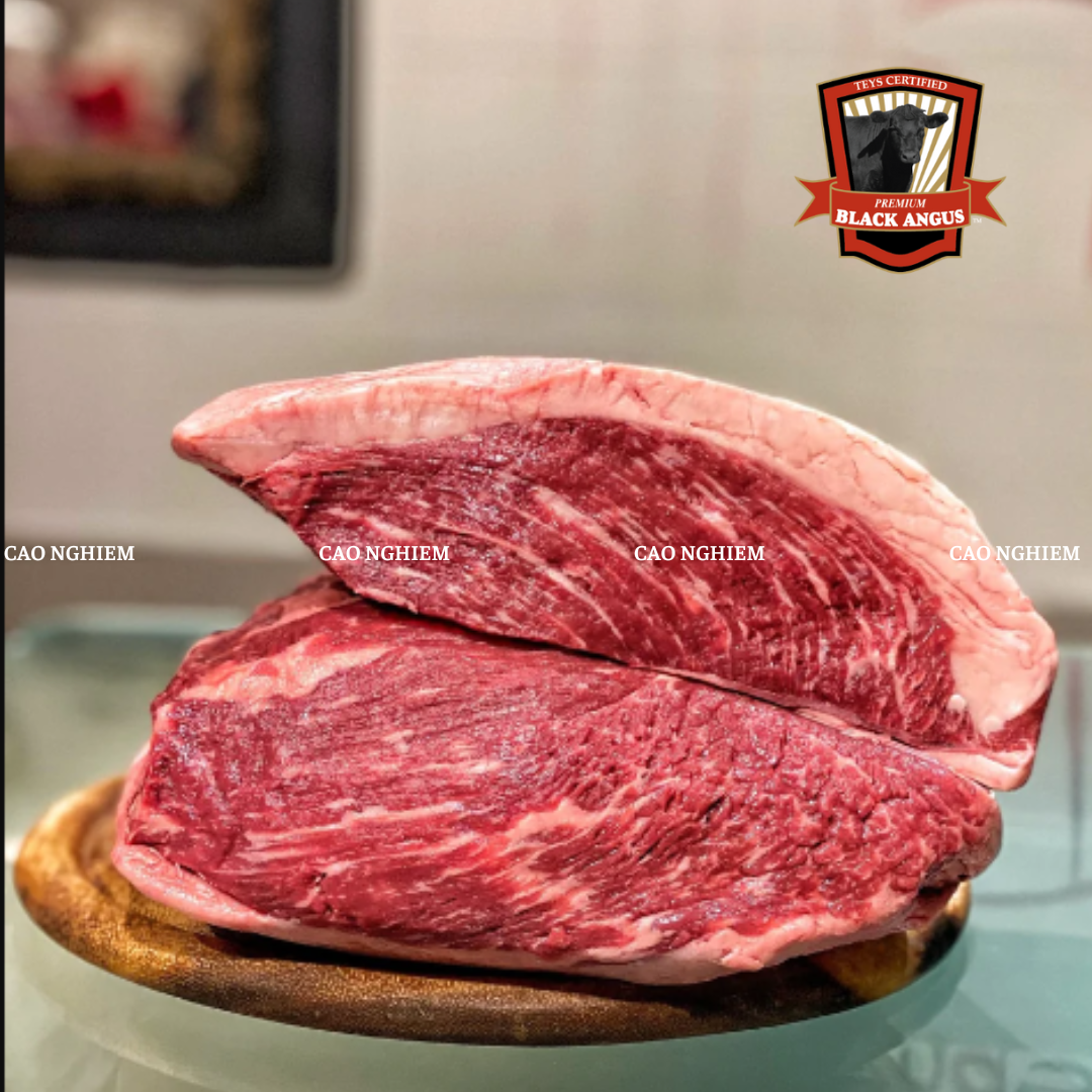 Nắp mông thịt bò Black Angus Teys Certified Premium MB2+ – Cao Nghiêm Foods
