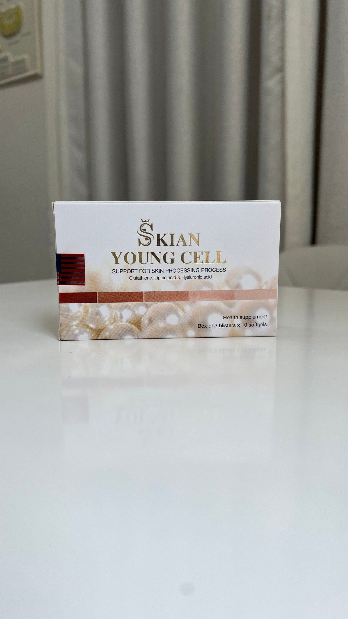 Viên Uống Hỗ Trợ Sáng Da Skian Young Cell – yenclinic