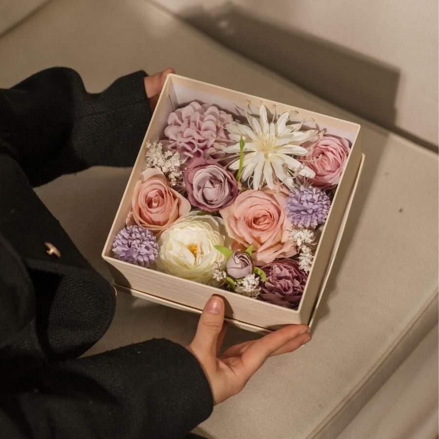 FLORA BOX - HEATHER – 85Art