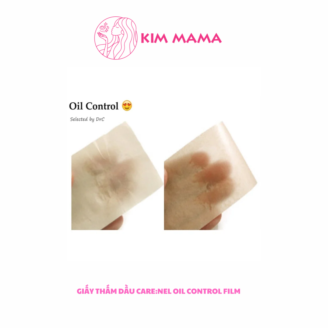 Giấy Thấm Dầu Care:nel Oil Control Film – KIM MAMA