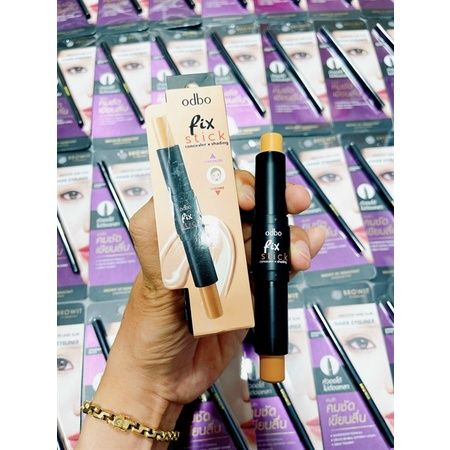 Sáp che khuyết điểm và đánh khối Odbo Fix Concealer + Shading Stick (3 – KIM MAMA