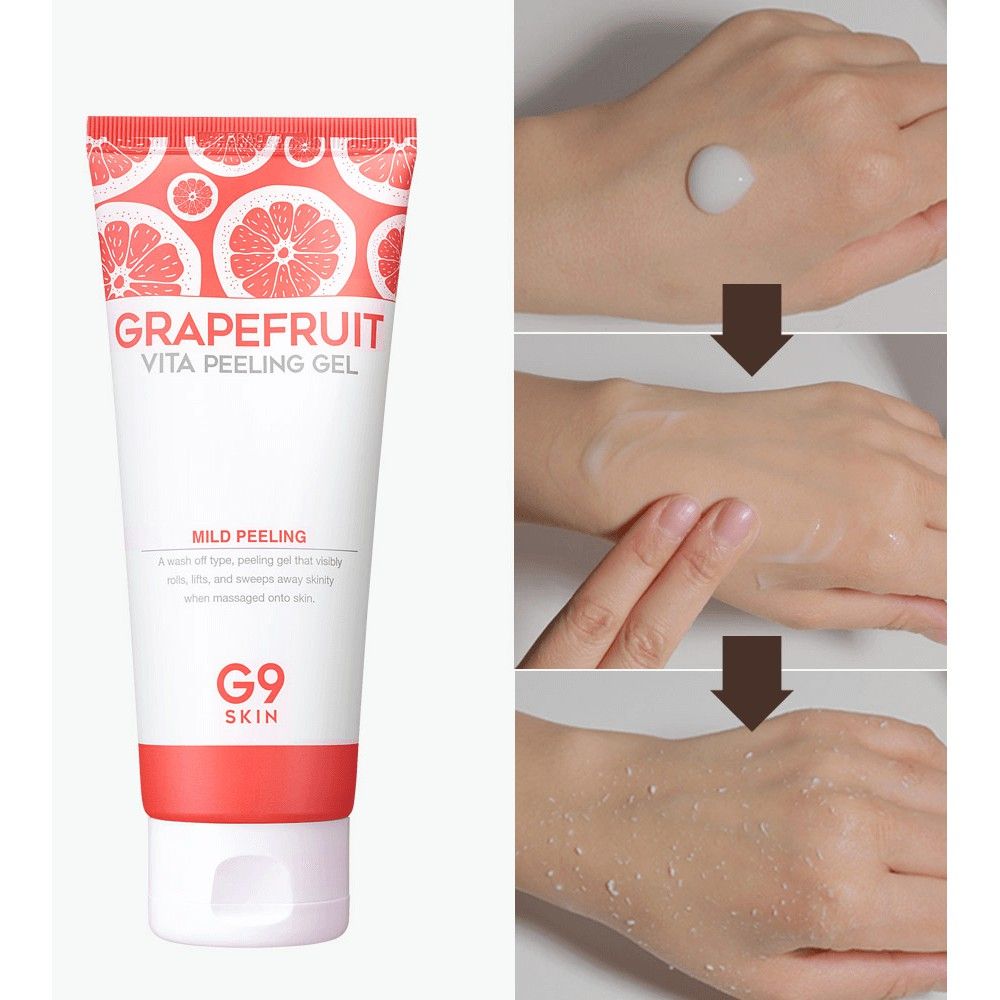 Gel Tẩy Tế Bào Chết Cho Mặt Và Body G9-Skin GrapeFruit Vita Peeling Ge ...