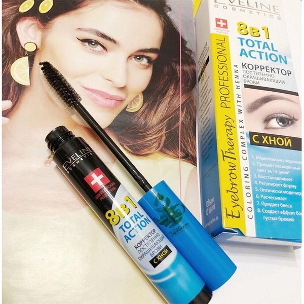 Dưỡng Chân Mày Eveline 8B1 Total Action Eyebrow Therapy – KIM MAMA