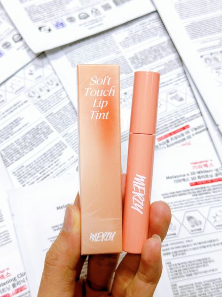 Son merzy cam Siêu Mịn Môi Merzy Soft Touch Lip Tint Season 3 - 6 màu ...