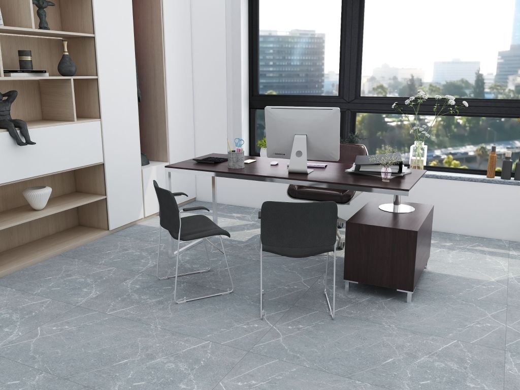 Gạch ốp lát đá mờ xám đậm gân trắng HNKM-VR612006CV - 60x120 – Trang ...