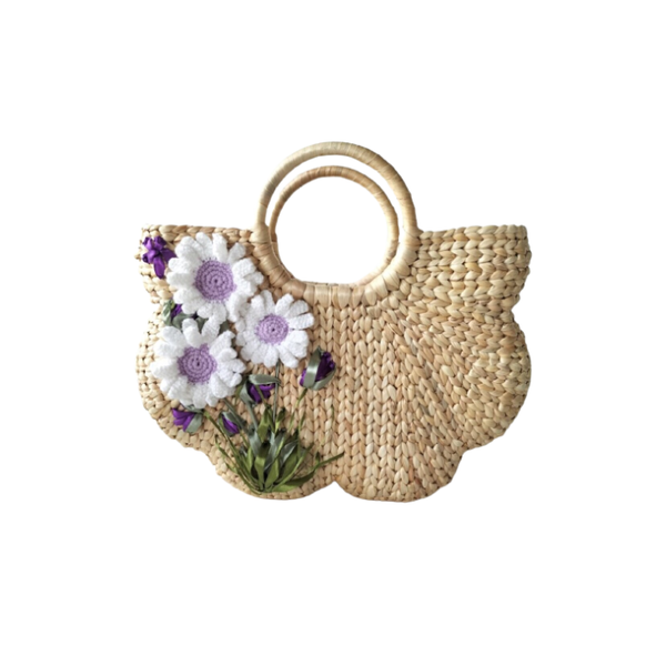 Natural Water Hyacinth Handbag HaVi Craft