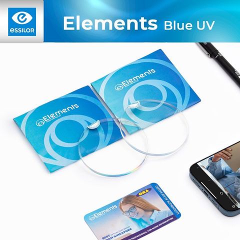 Tròng kính Essilor Elements