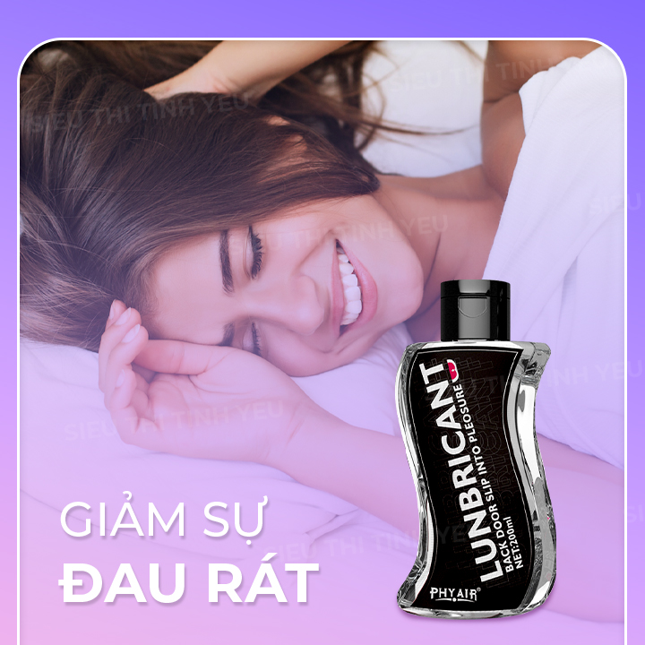 Gel bôi trơn Phyair Back Door Slip Into Pleosure hậu môn chai 200ml